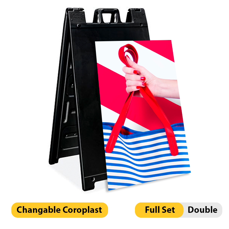 Signicade Ultra (Black) - Double Sided - Display Rabbit